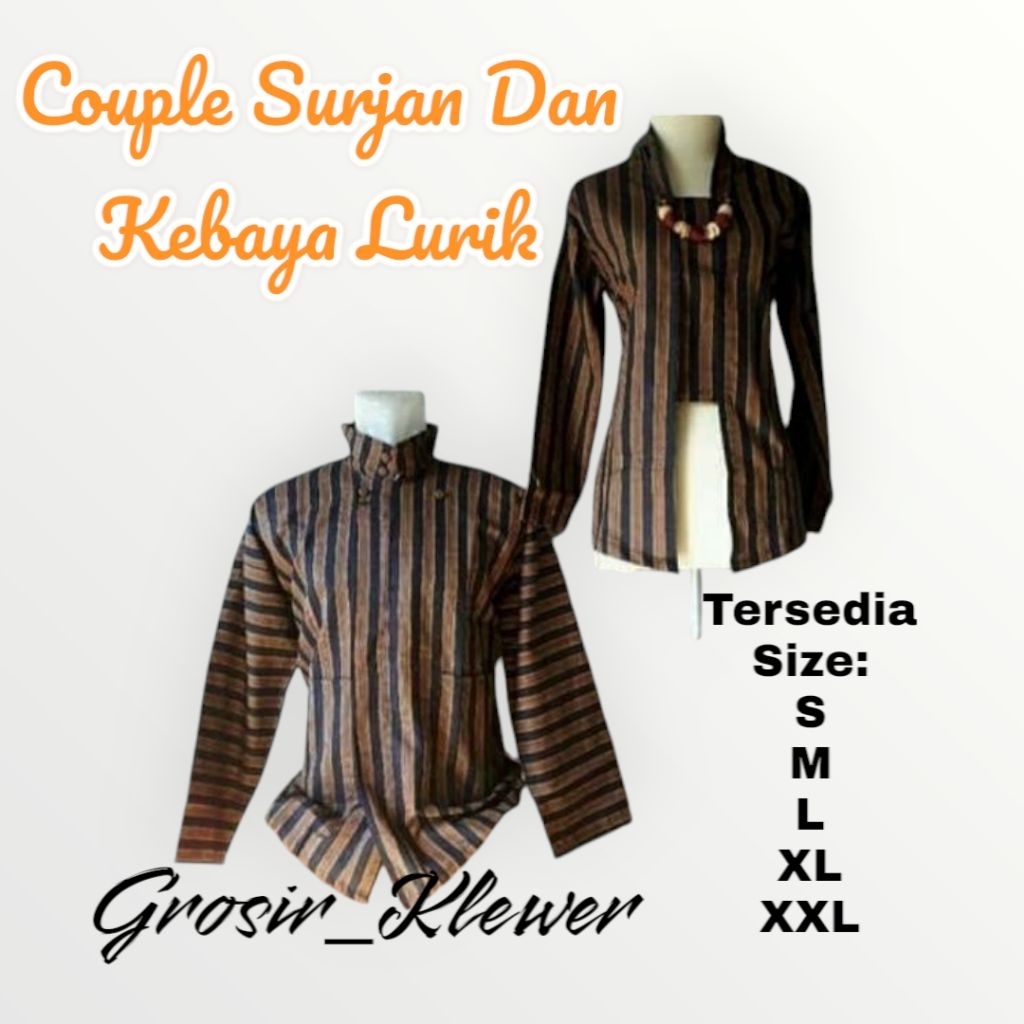 Jual SURJAN LURIK |Lurik wanita | Lurik pria| baju lurik jawa | baju adat jawa | surjan lurik ...