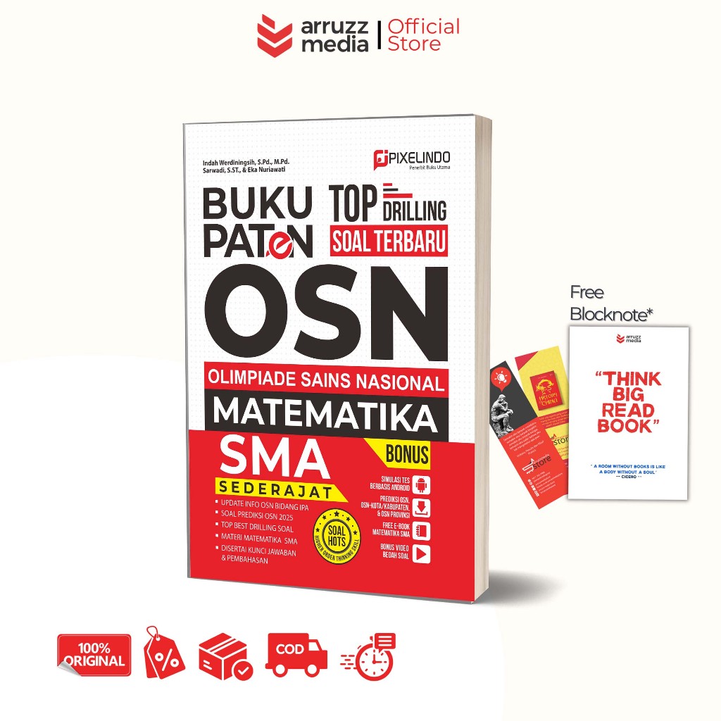 Jual Arruzzmediastore Buku Paten Top Drilling Soal Terbaru OSN Matematika SMA Sederajat | Shopee ...