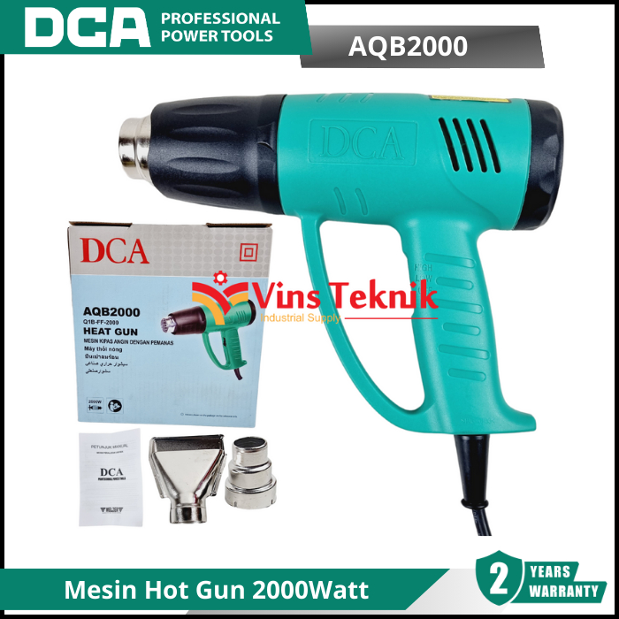 Jual Mesin Pemanas Hotgun Hot Gun Heat Gun Heatgun 2000Watt DCA AQB2000 ...