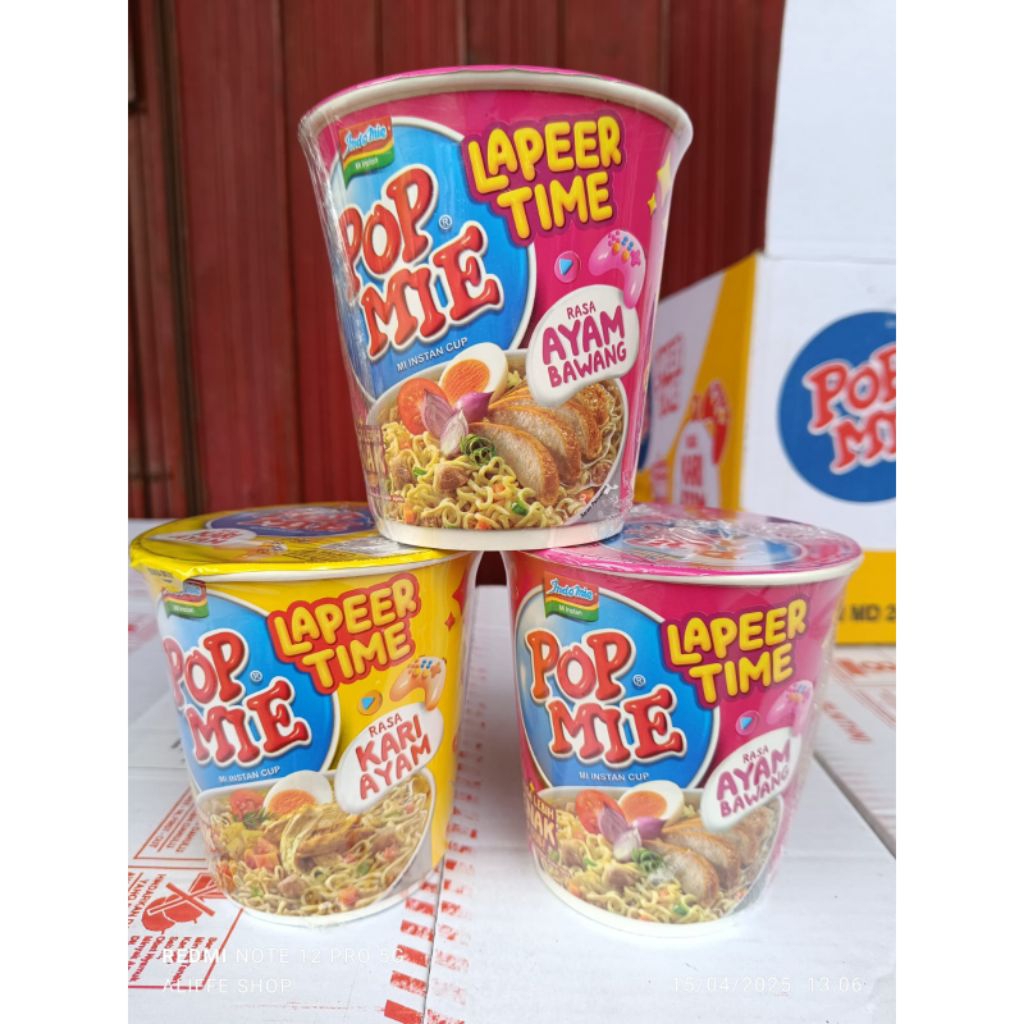Jual Pop Mie Laper Time instan | Shopee Indonesia