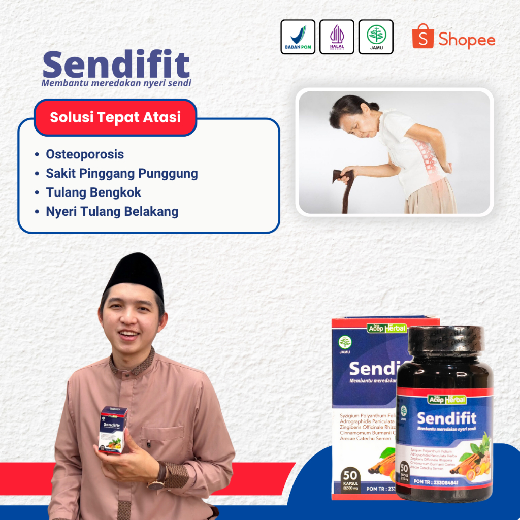 Jual Obat Osteoporosis Lansia, Tulang Keropos, Sakit Pinggang, Nyeri ...