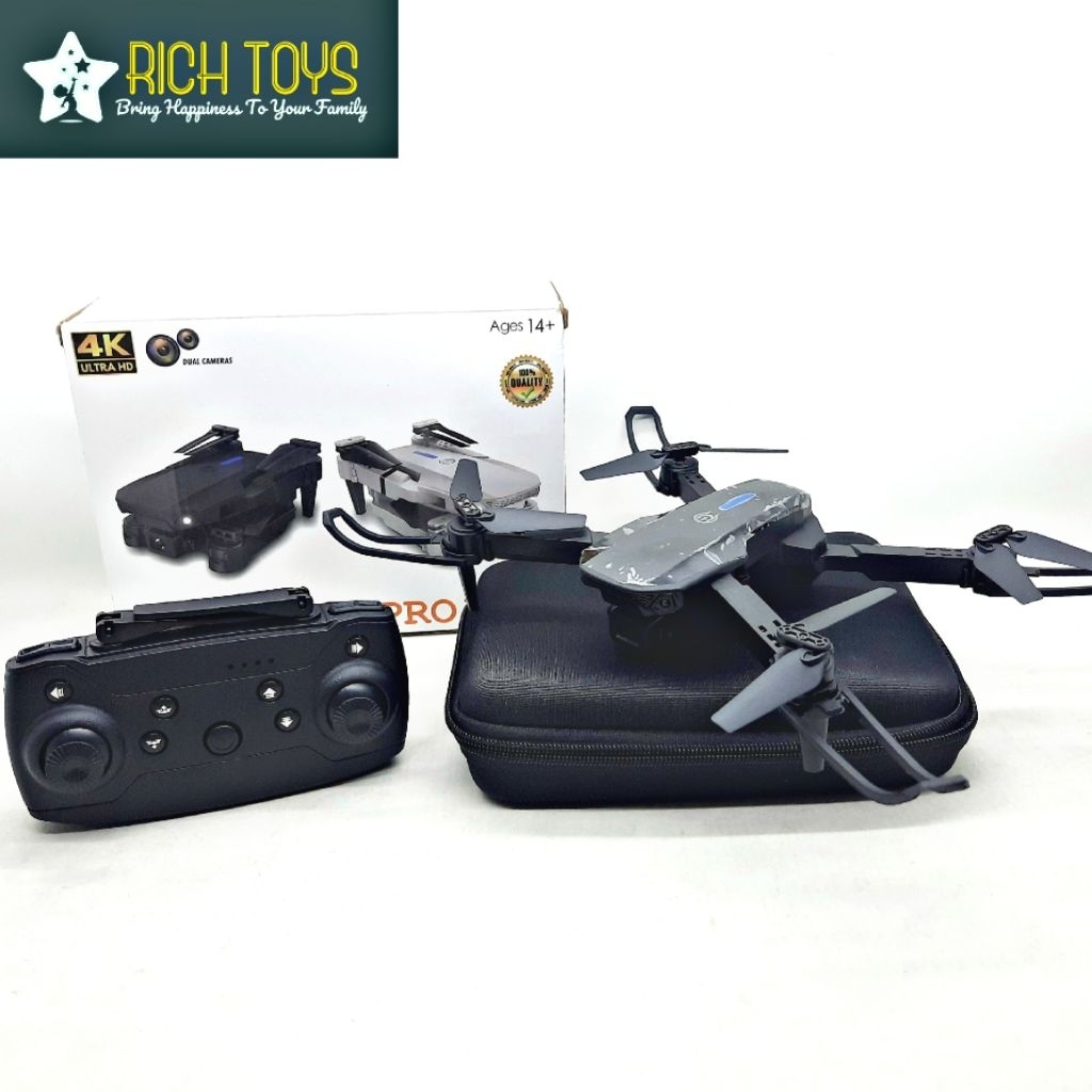 Jual Mainan Remote Control Rc Drone Pesawat Terbang Wifi Dual Camera ...