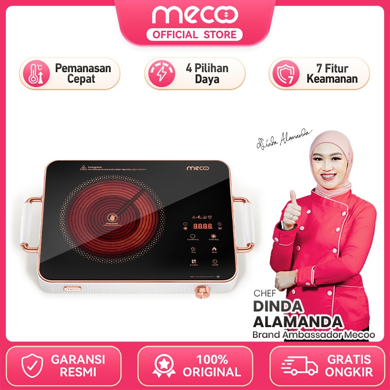 Jual Mecoo Most Aesthetic Smart Electric Stove Kompor Listrik Digital ...