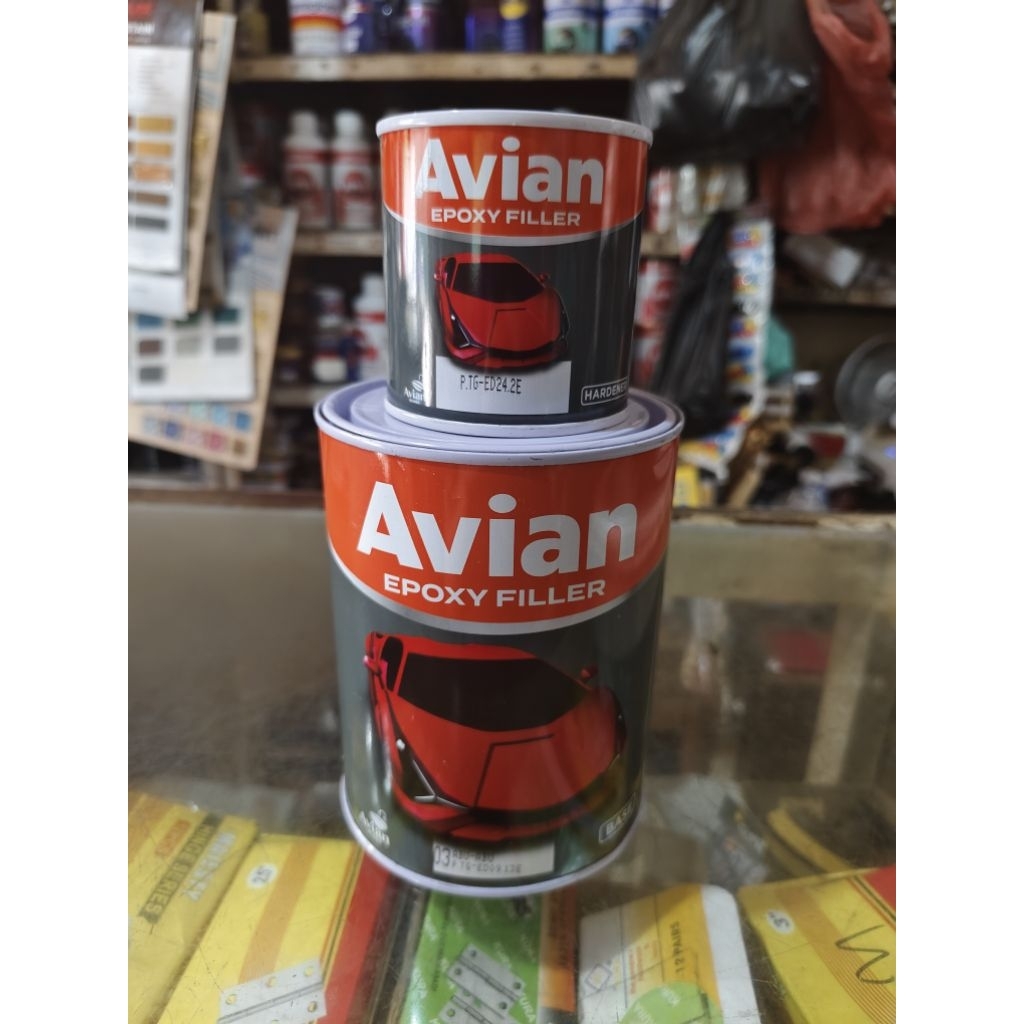 Jual Epoxy Filler Avian 1 Kg Set | Shopee Indonesia