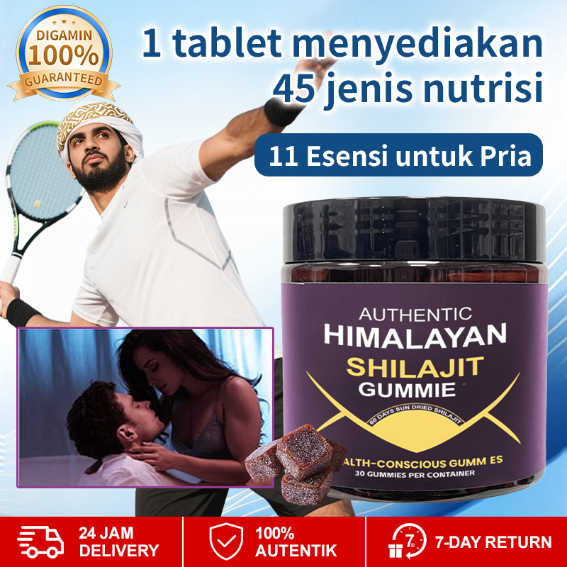 Jual ️Beli 2 gratis 1 ️【100% 𝐎𝐑𝐈𝐆𝐈𝐍𝐀𝐋】 Permen Energi Shilajit (30 Butir ...