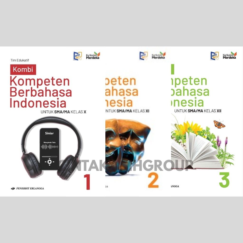 Jual (Kombi) Kompeten Berbahasa Indonesia Kelas X XI XII SMA Kurikulum ...