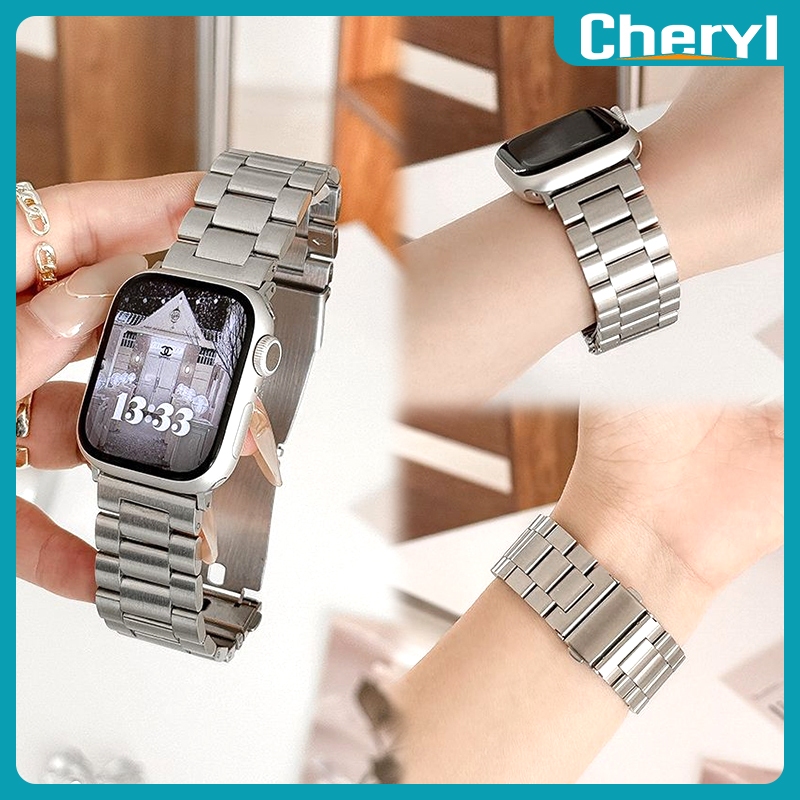 Jual Tali APPLE WATCH Stainless Steel Strap iWatch Series 1 2 3 4 5 SE ...
