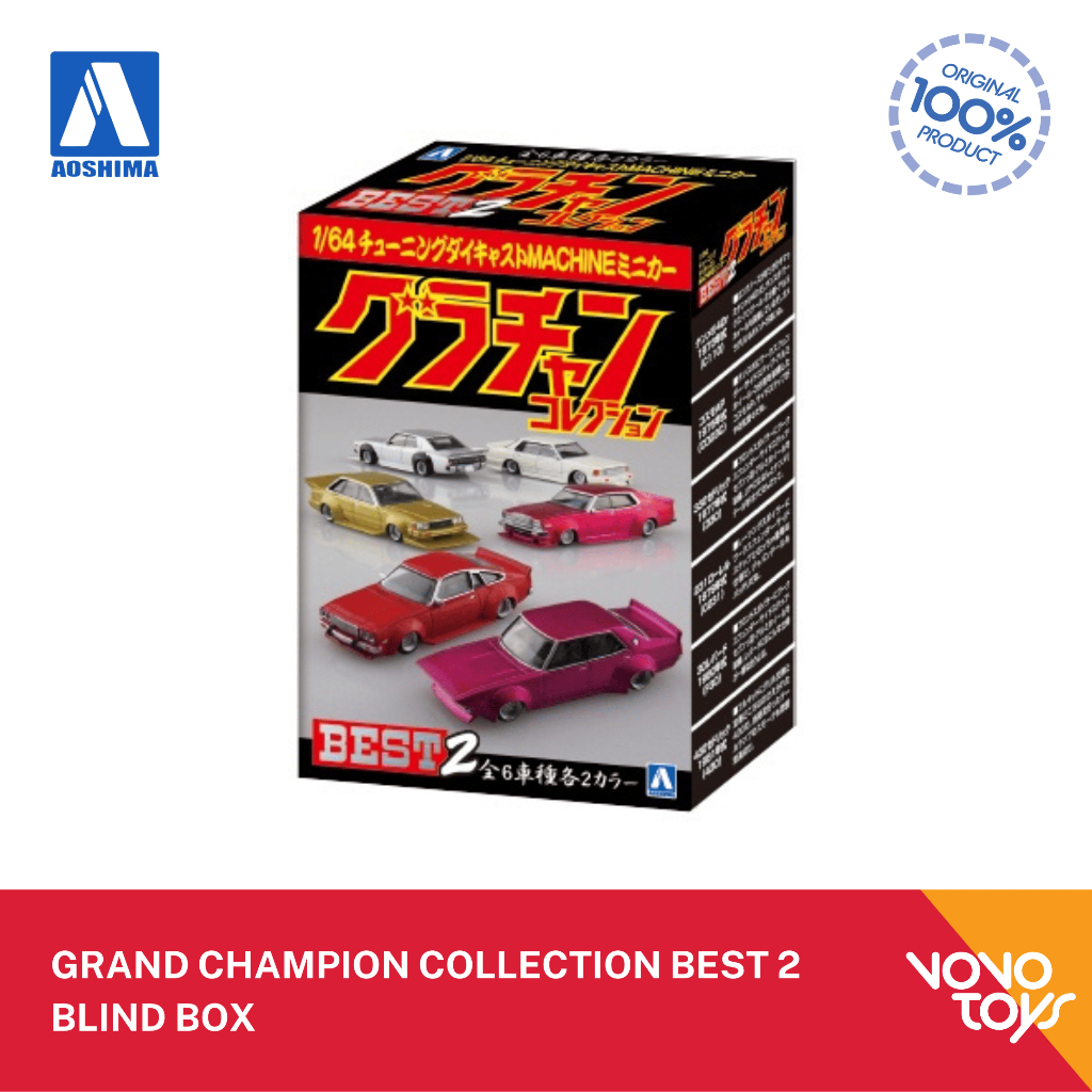 Jual Aoshima 1/64 Grand Champion Collection BEST 2 Blind Box | Shopee ...