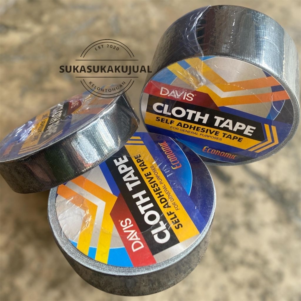 Jual lakban hitam lakban jilid davis | Shopee Indonesia