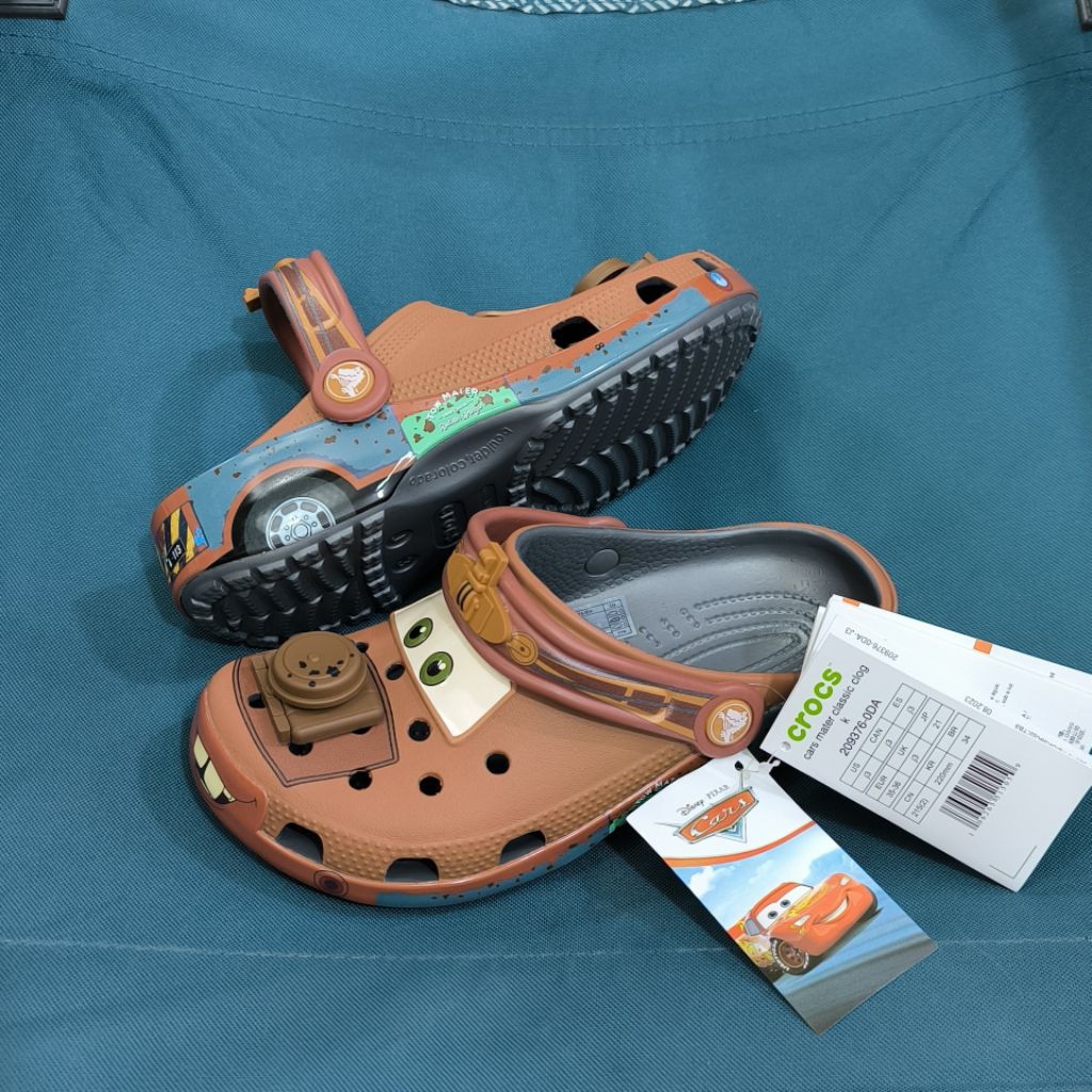 Jual Crocs Cars Tow Mater clog sendal karet anak | Shopee Indonesia