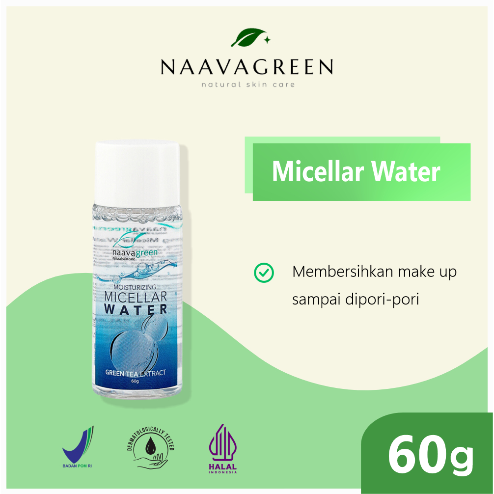 Jual [100%ORI] NAAVAGREEN MICELLAR WATER - NAVAGREEN - NAVA GREEN ...