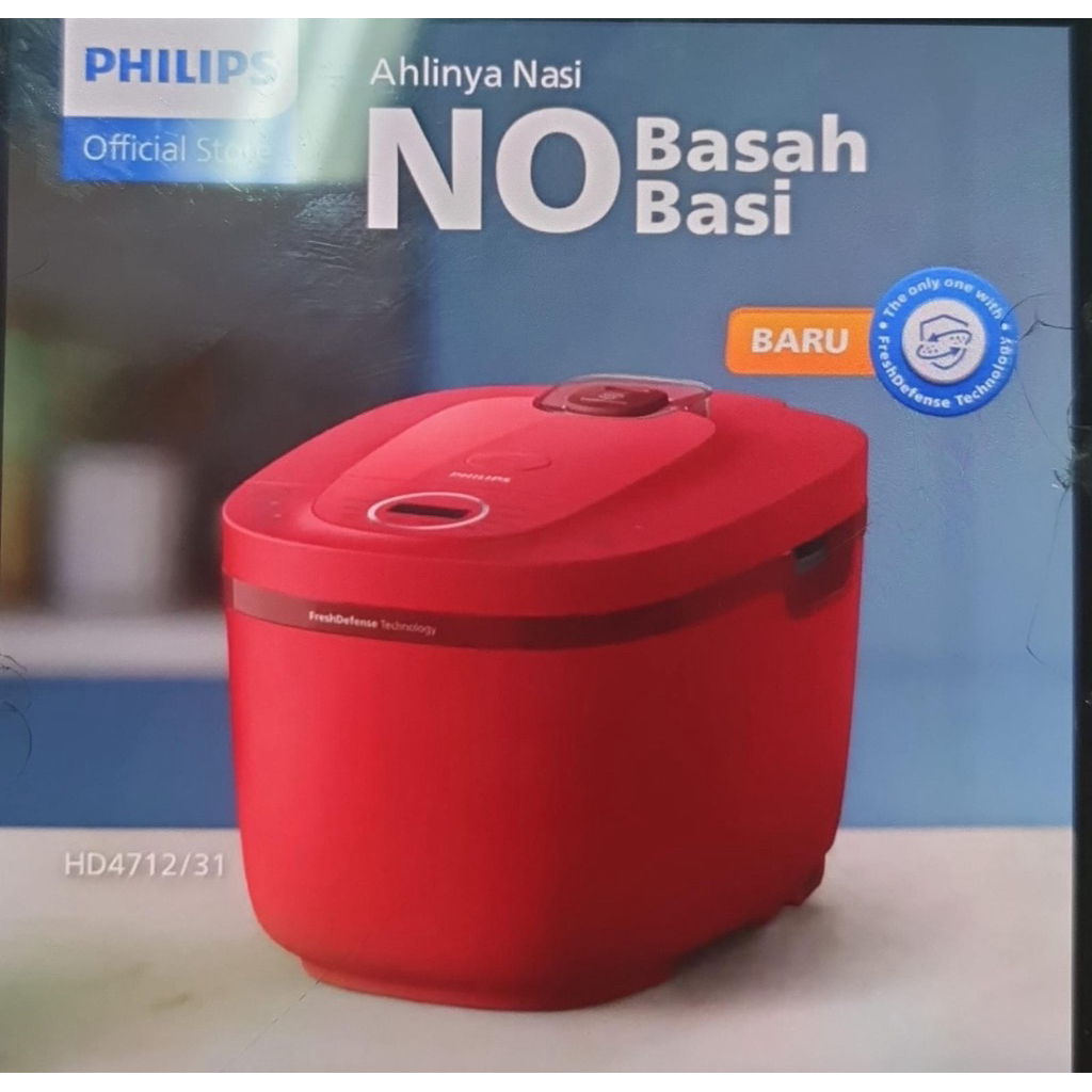 Jual Rice Cooker Philips Digital 1.8L HD 4712/31 400Watt Magic Com ...