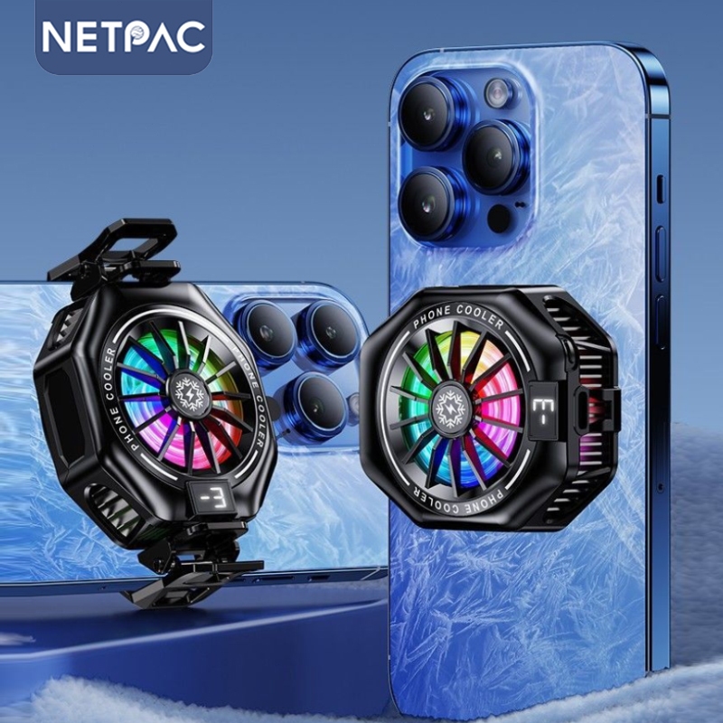Jual [Bisa dibekukan] NETPAC Funcooler Magnetic Fan Cooler Hp Radiator ...