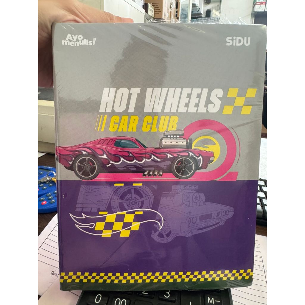 Jual (1 PAK) SIDU BUKU TULIS EB 58 HOTWHEELS 1 PAK ISI 10 BUKU / BUKU ...
