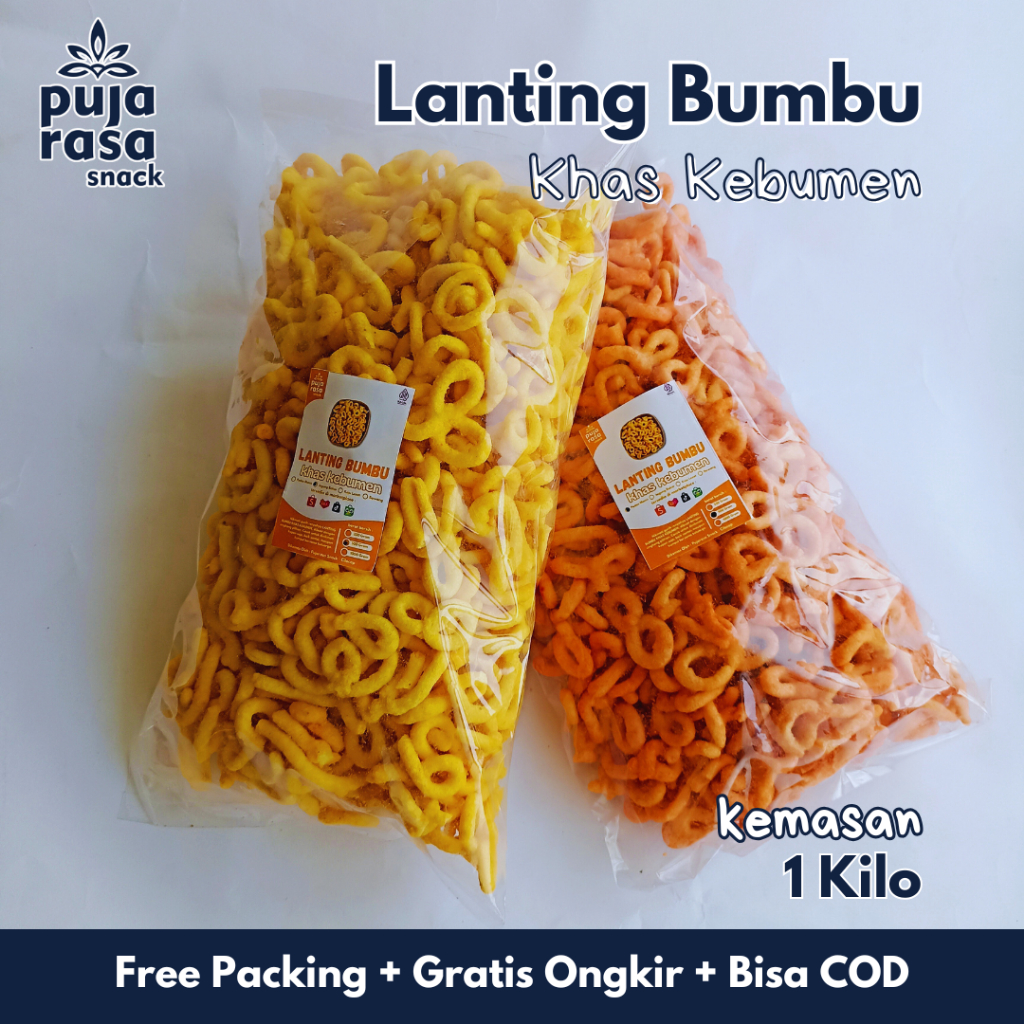 Jual LANTING KLATING BUMBU SINGKONG ENAK KHAS KEBUMEN RENYAH GURIH 1 KG ...
