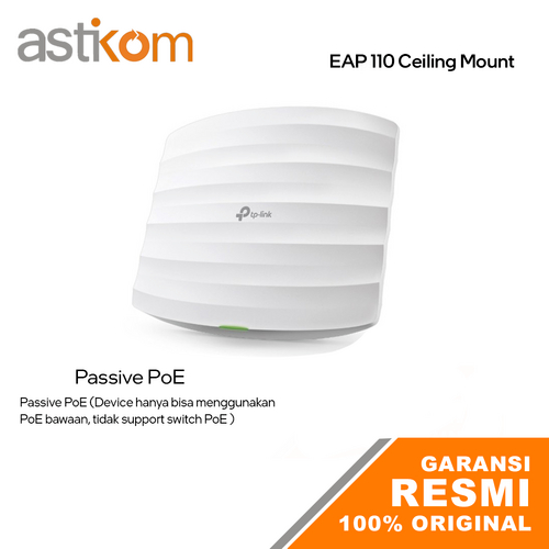 Jual TP-Link EAP 110 300Mbps Wireless N Ceiling Mount Access Point ...