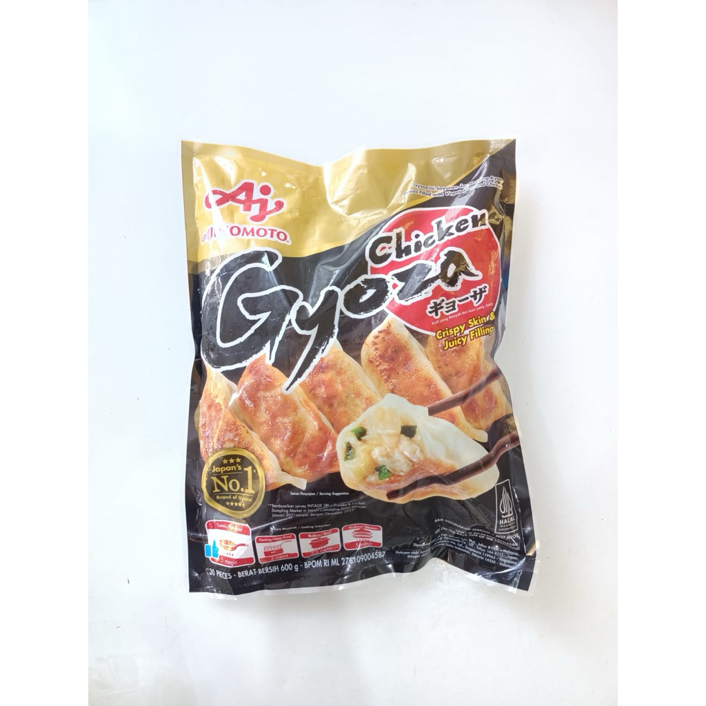 Jual Japanese Chicken Gyoza Ajinomoto Premium Quality Halal Isi 30 Pcs ...