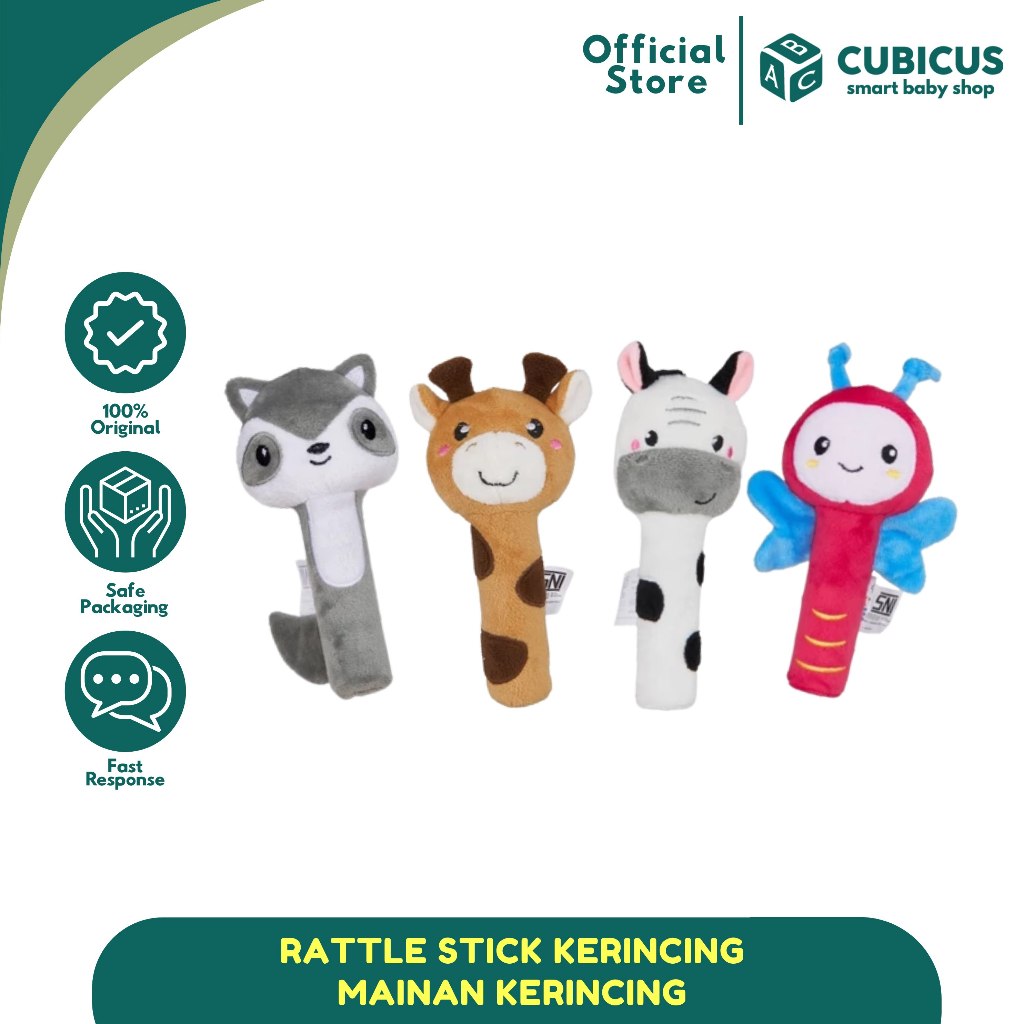 Jual Rattle Stick Kerincing / Mainan Bayi Kerincing Little Friends ...