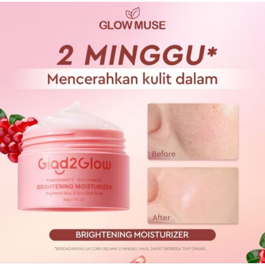 Jual Glad 2 Glow Brightening Moisturizer | Shopee Indonesia
