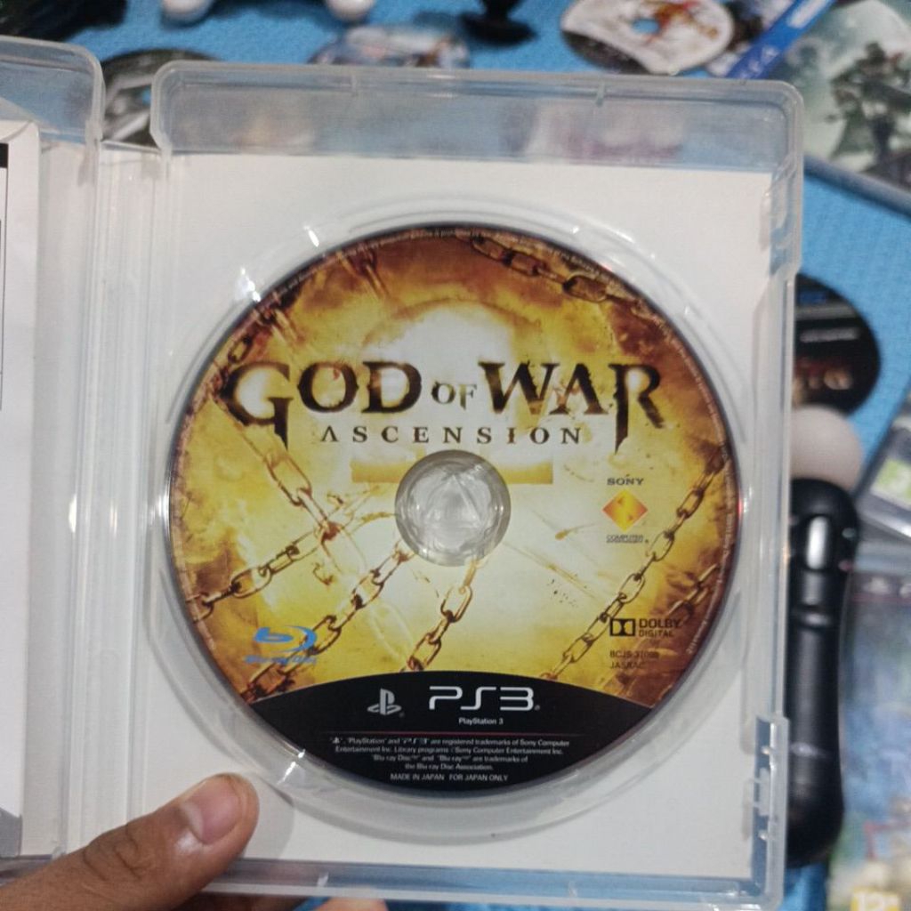 Jual BD GAME PS3 GOD of WAR ASCENSION ( ORI ) | Shopee Indonesia