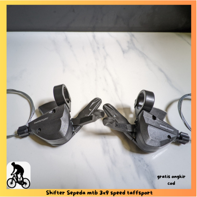 Jual Shifter Sepeda mtb 3x9 speed taffsport | Shopee Indonesia