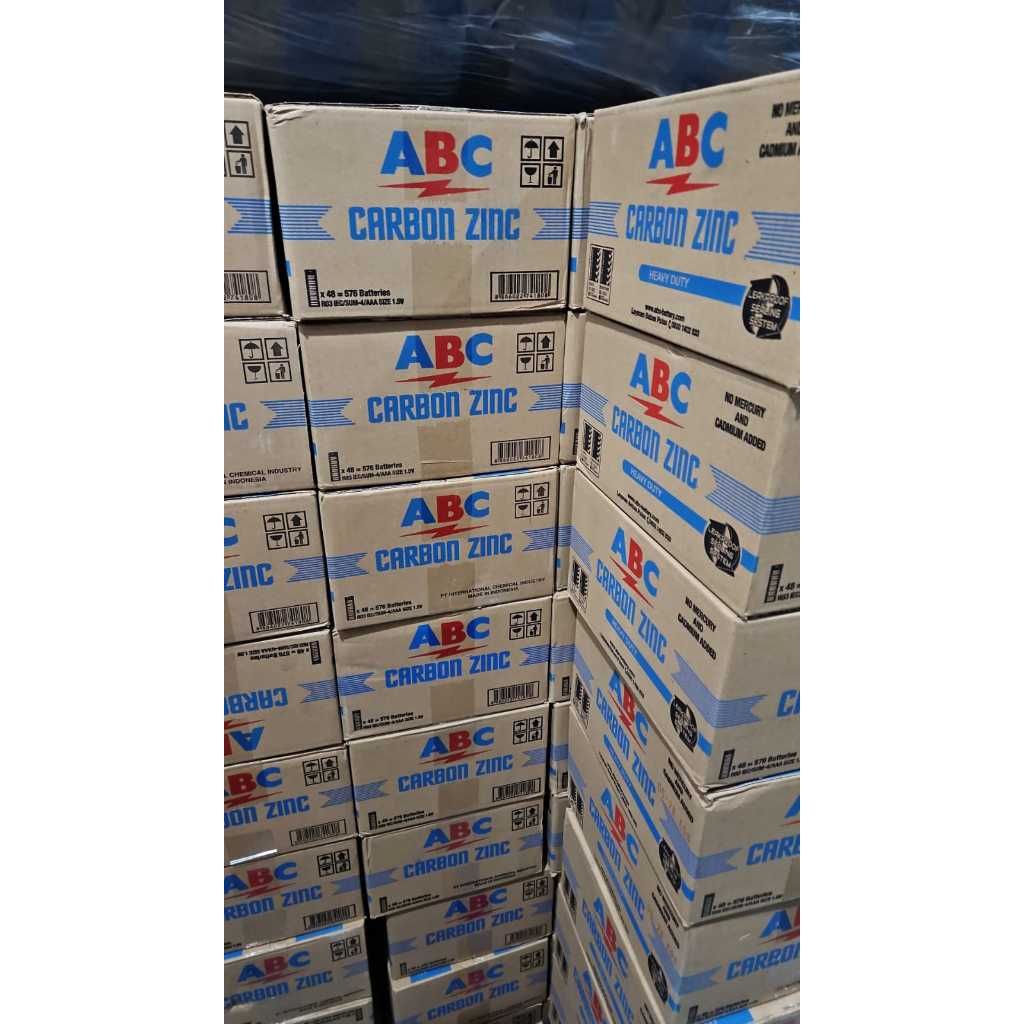 Jual 1 Karton Batre A3 / AAA / R3 biru Renceng 48 Rcg x 12 butir = 576 ...