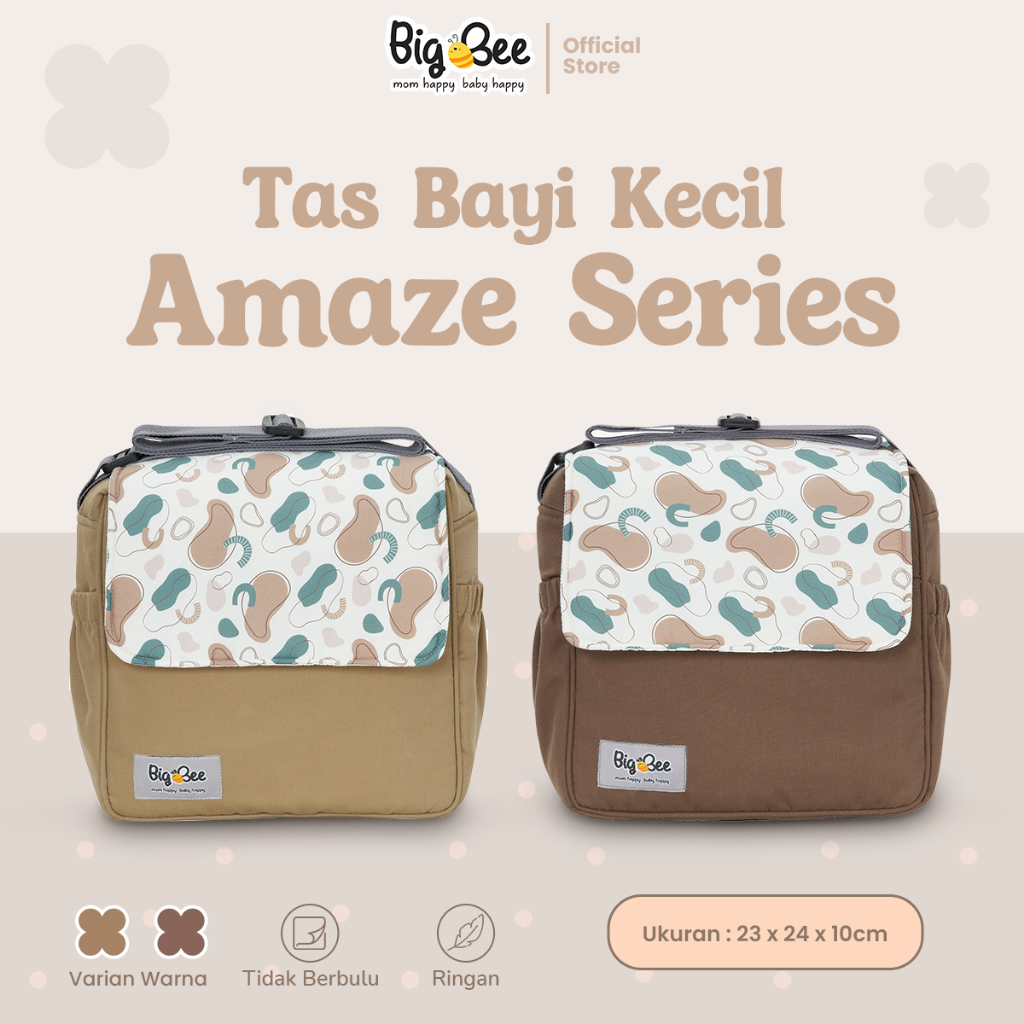 Jual Big Bee Tas Bayi Kecil Amaze Series - BBT0001 | Shopee Indonesia