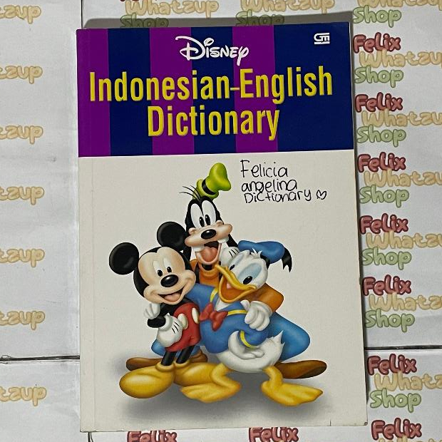 Jual Disney Indonesia-English Dictionary Buku | Shopee Indonesia
