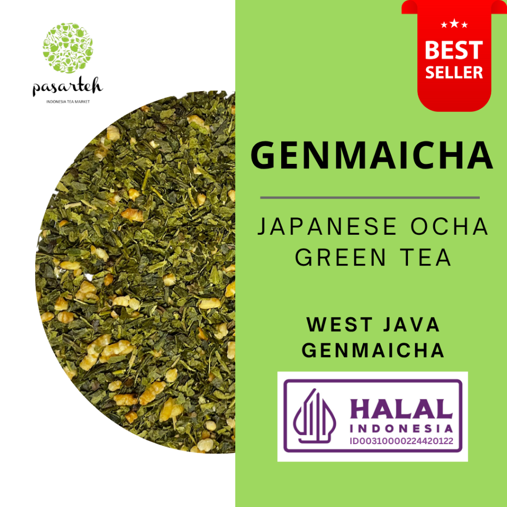 Jual [ pasarteh ] Genmaicha Japanese Green Tea I Teh Genmaicha | Teh ...