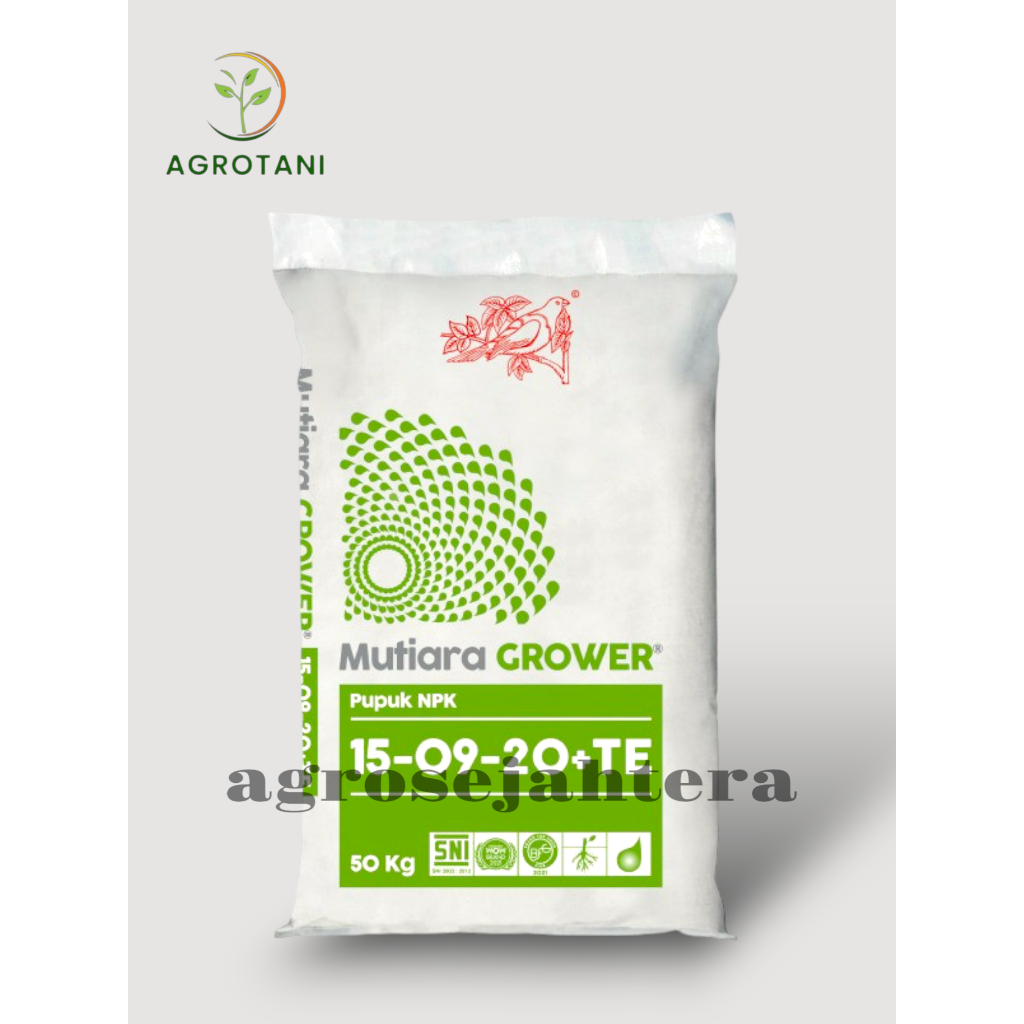 Jual Pupuk NPK Mutiara Grower 20kg Pertumbuhan Cepat - REPACK | Shopee ...