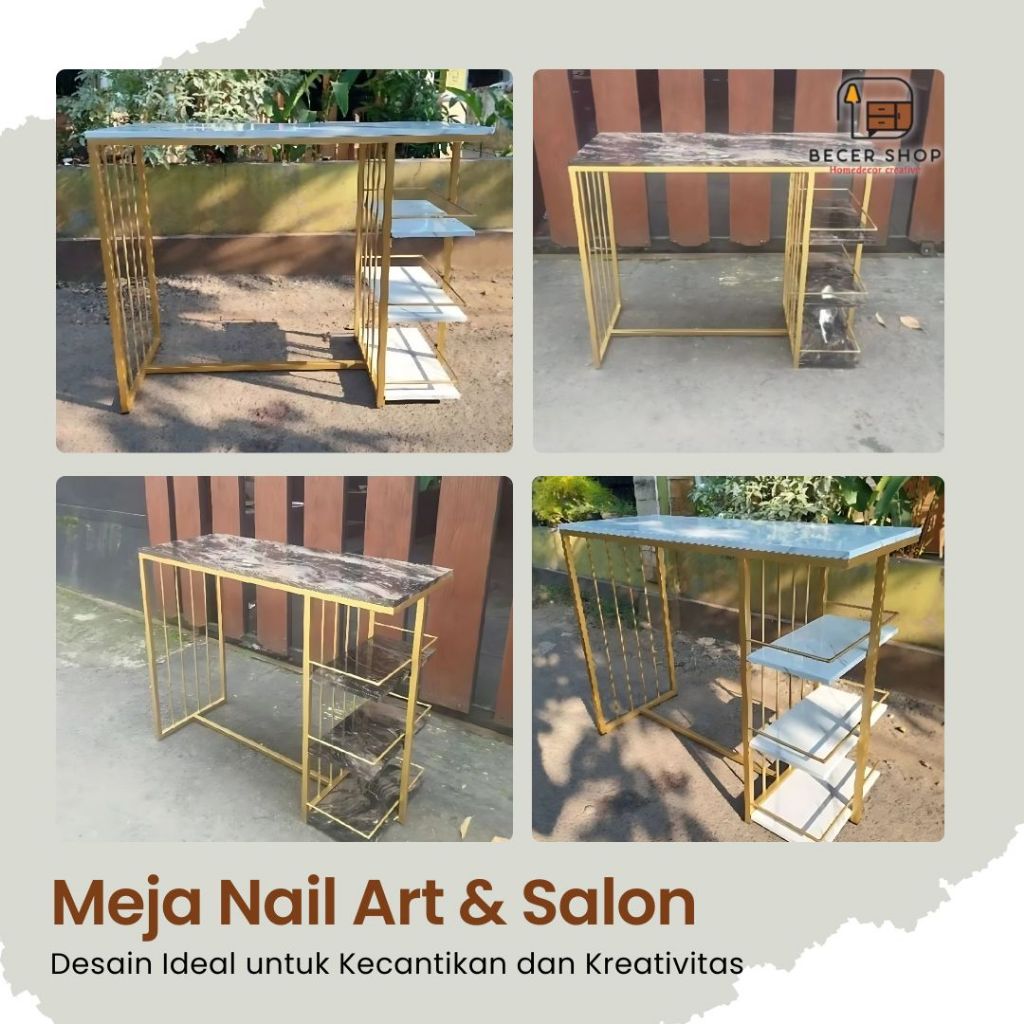 Jual Meja Nail Art, Meja Salon & Meja Kerja | Solusi Praktis dan ...