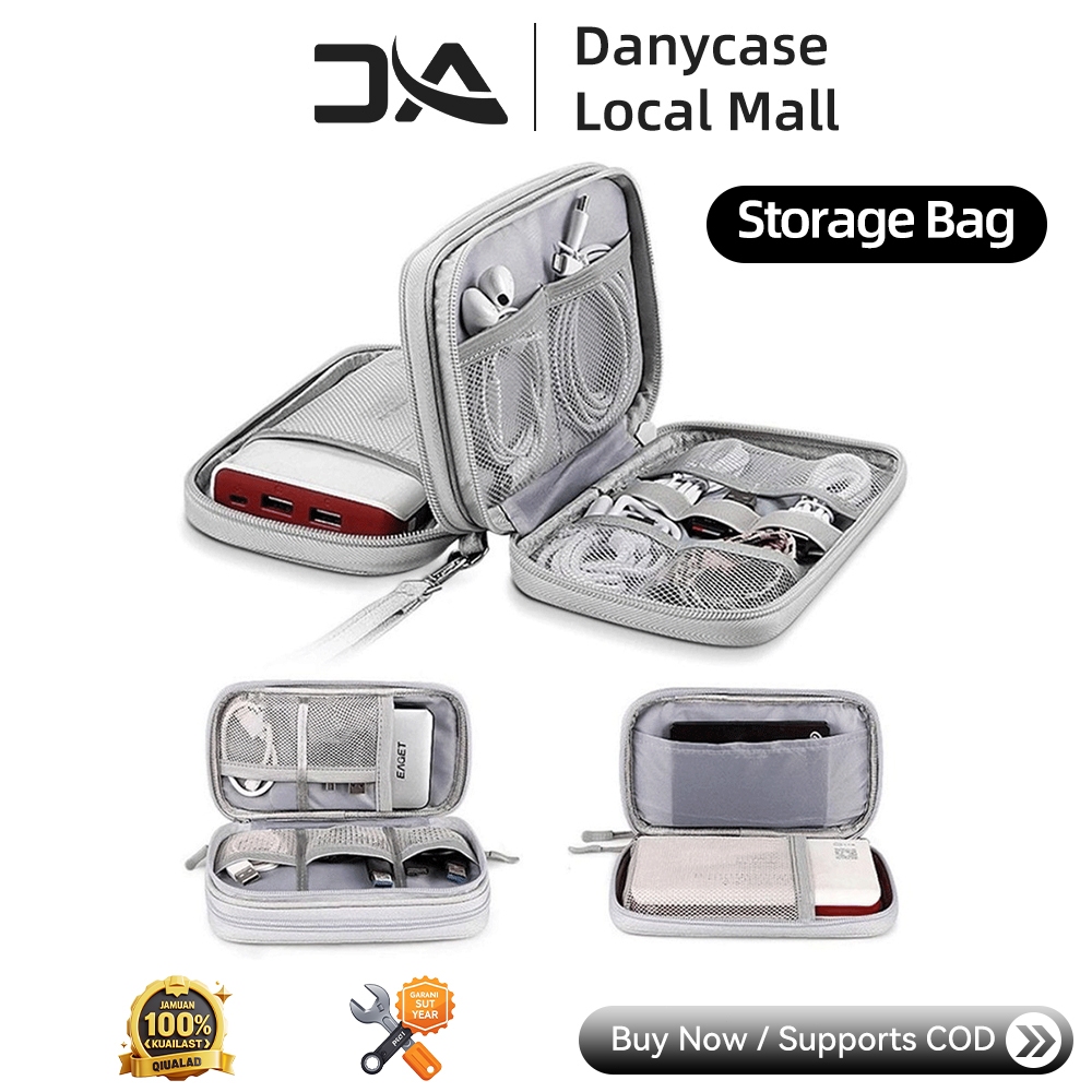Jual DANYCASE TAS ORGANIZER TECH MULTIFUNGSI - Case Pelindung Powerbank ...
