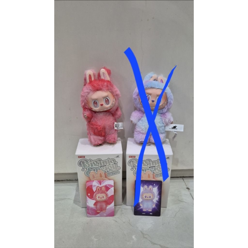 Jual Labubu Big Into Energy V3 LOVE / Labubu V3 Merah LOVE Unsealed ...