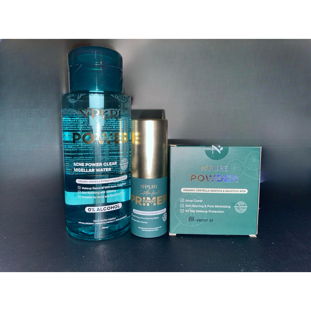 Jual Npure acne power clear micellar water, Npure centella asiatica ...
