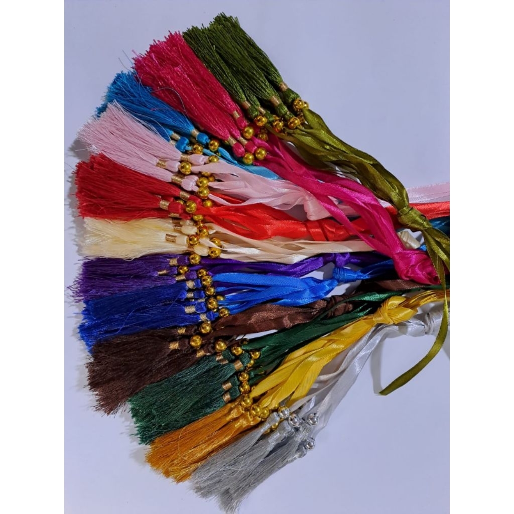 Jual rumbai yasin tali tasel berbagai warna | Shopee Indonesia