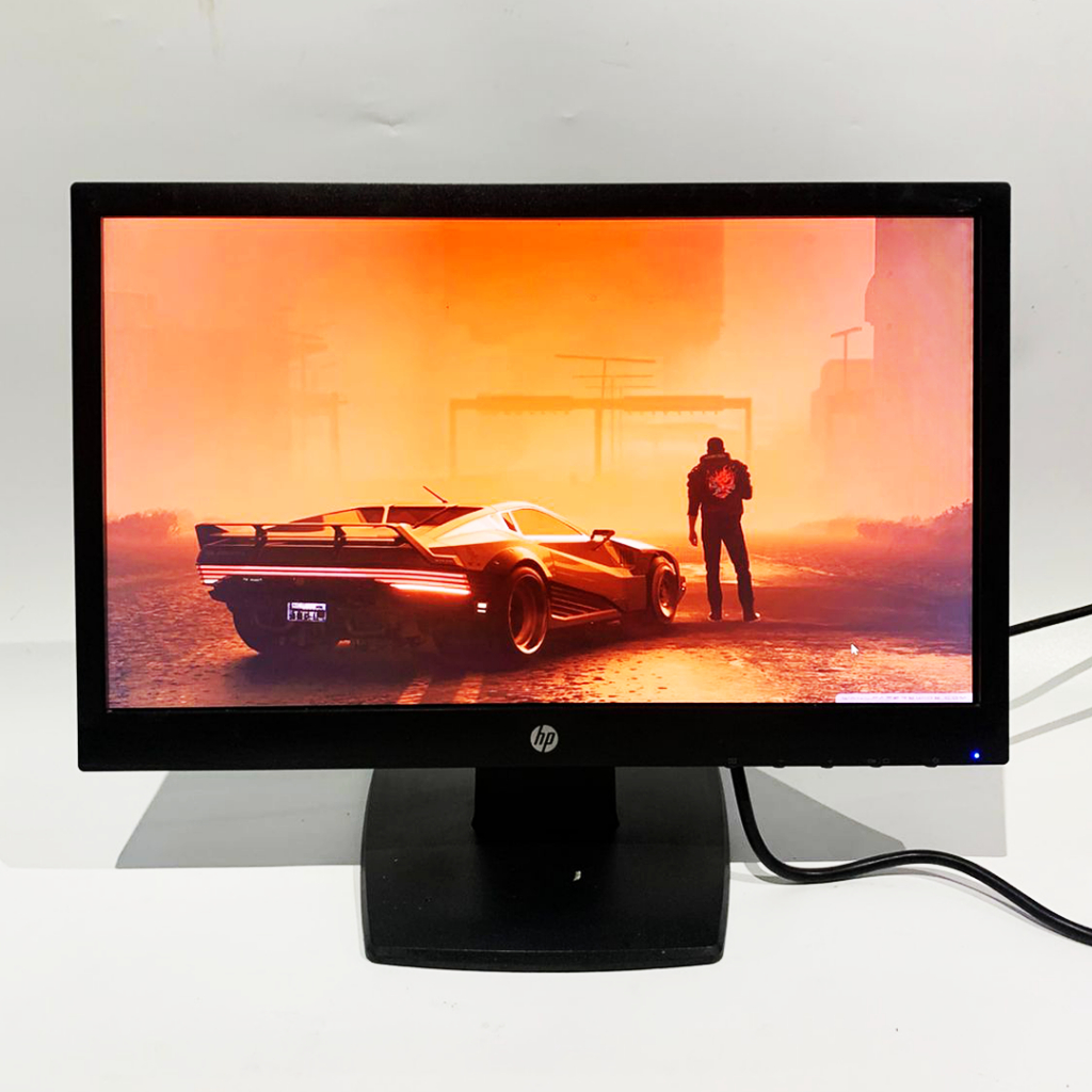 Jual Monitor Led Merk HP V194 Ukuran Layar 19 Inch Kondisi Normal Grade ...