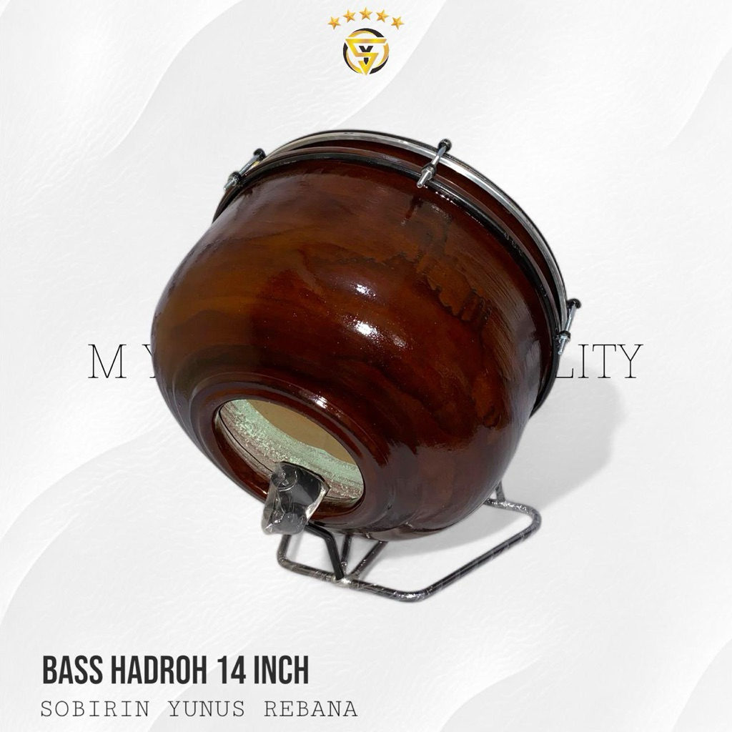 Jual Bass Hadroh 14 Inch Kayu Mangga Full Aksesoris | Shopee Indonesia