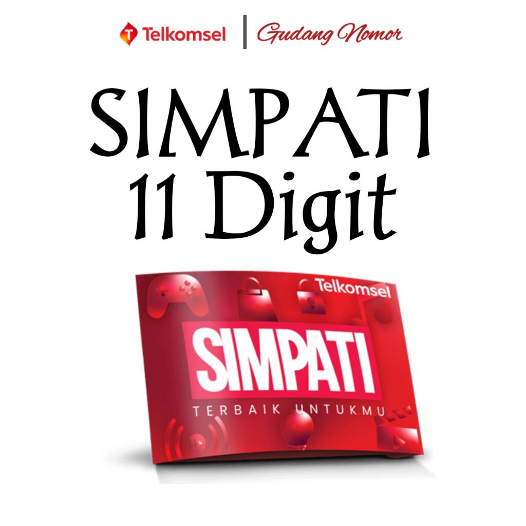 Jual Nomor Cantik Simpati Telkomsel 5G 11 Digit Nomer Simpati Telkomsel 11 Digit No Simpati 11 ...