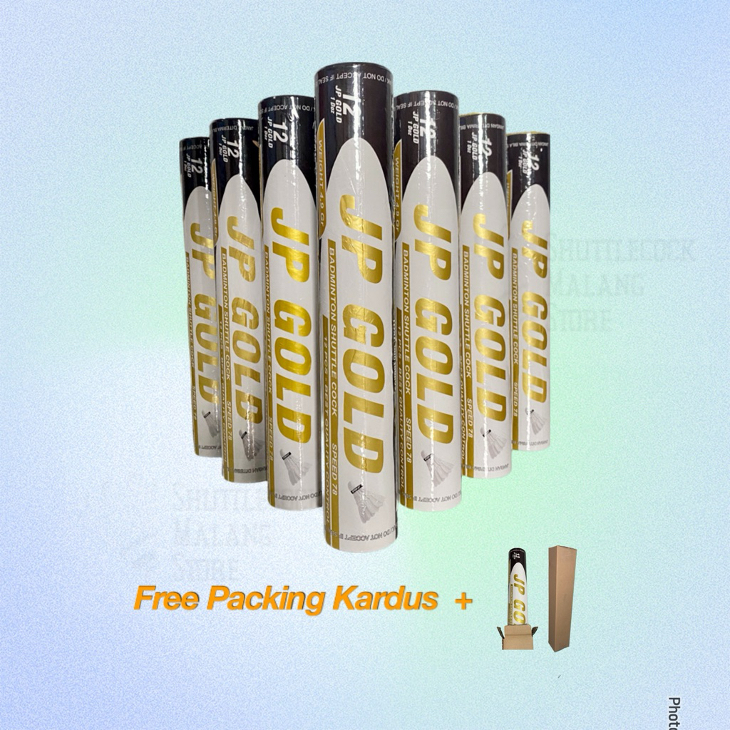 Jual Shuttlecock Kok Badminton JP Gold | Shopee Indonesia