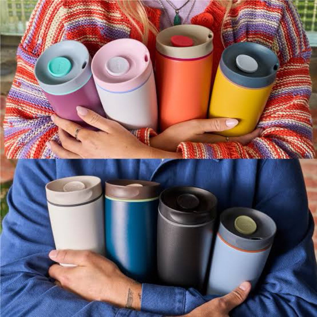 Jual Owala Smoothsip Slider Stainless steel coffee/matcha tumbler 12oz ...