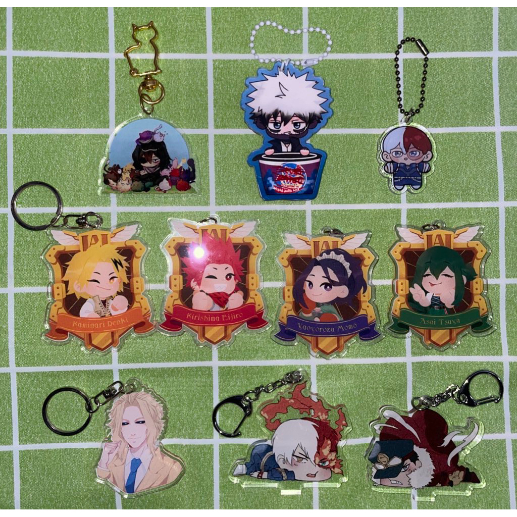 Jual keychain acrylic fanmerch my boku no hero academia mha bnha aizawa ...