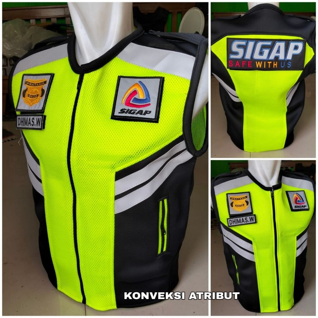 Jual rompi sigap security satpam tebal | Shopee Indonesia