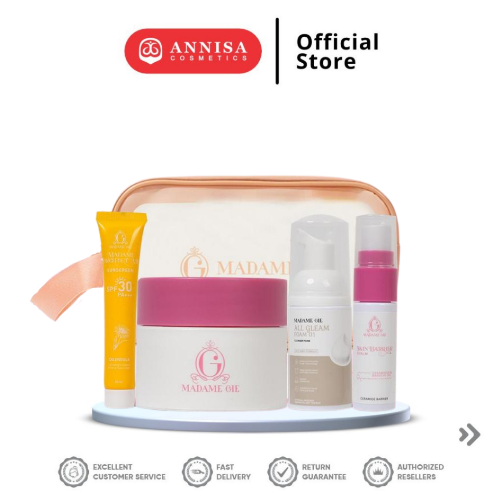 Jual Madame Gie Travel Kit - Skincare Sunscreen Serum | Shopee Indonesia