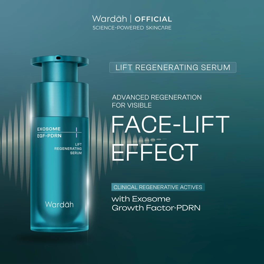 Jual New ! Wardah EXOSOME + PDRN Lift Regenerating Serum 30 ml | Shopee ...