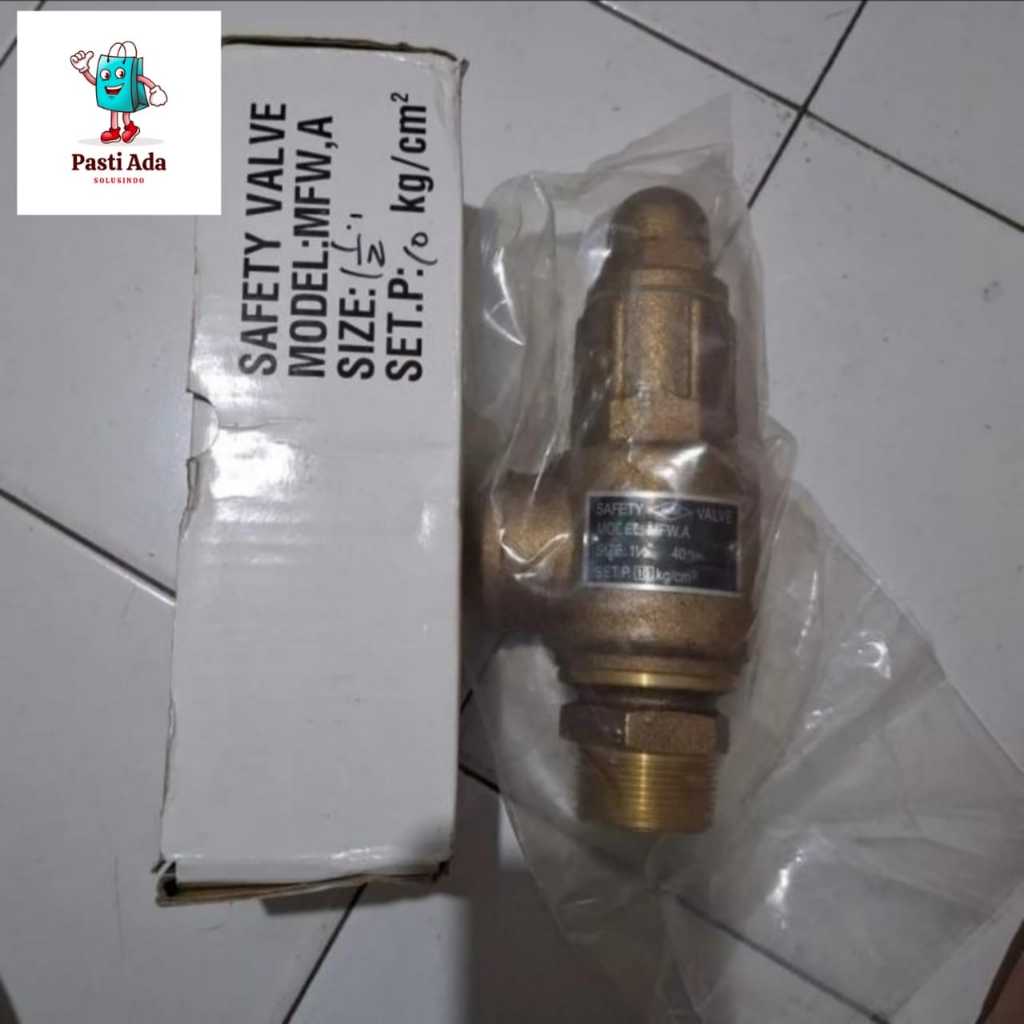 Jual Safety valve HISEC 1/2 inch kuningan 10 kg | Shopee Indonesia