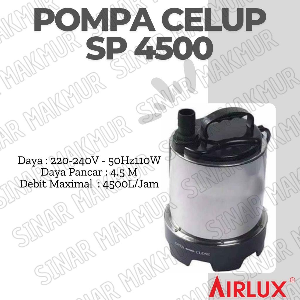 Jual Magnet Driven Submersible pump /pompa celup merek Airlux type ...