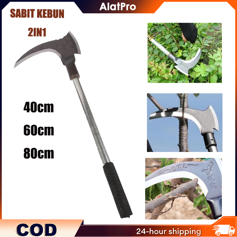 Jual AlatPro 40/60/80cm sabit baja asli, kapak ganda, pemangkas ...