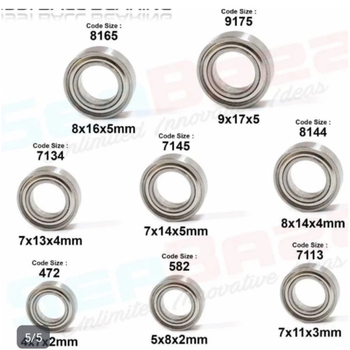 Jual Ball bearing untuk reel atau line roller bearing saja | Shopee ...