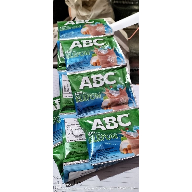Jual ABC kopi rasa klepon isi 10 SASET.1 renceng | Shopee Indonesia