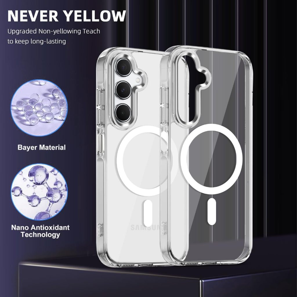 Jual Clear Case "MAG SAFE" SAMSUNG A17 A07 A56 A36 A16 A06 A55 A35 A15 A54 4G/5G Softcase Hard ...